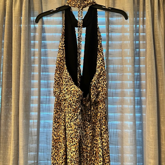 Free People | Dresses | Nwt Free People Leopard Halter Maxi Dress | Poshmark
